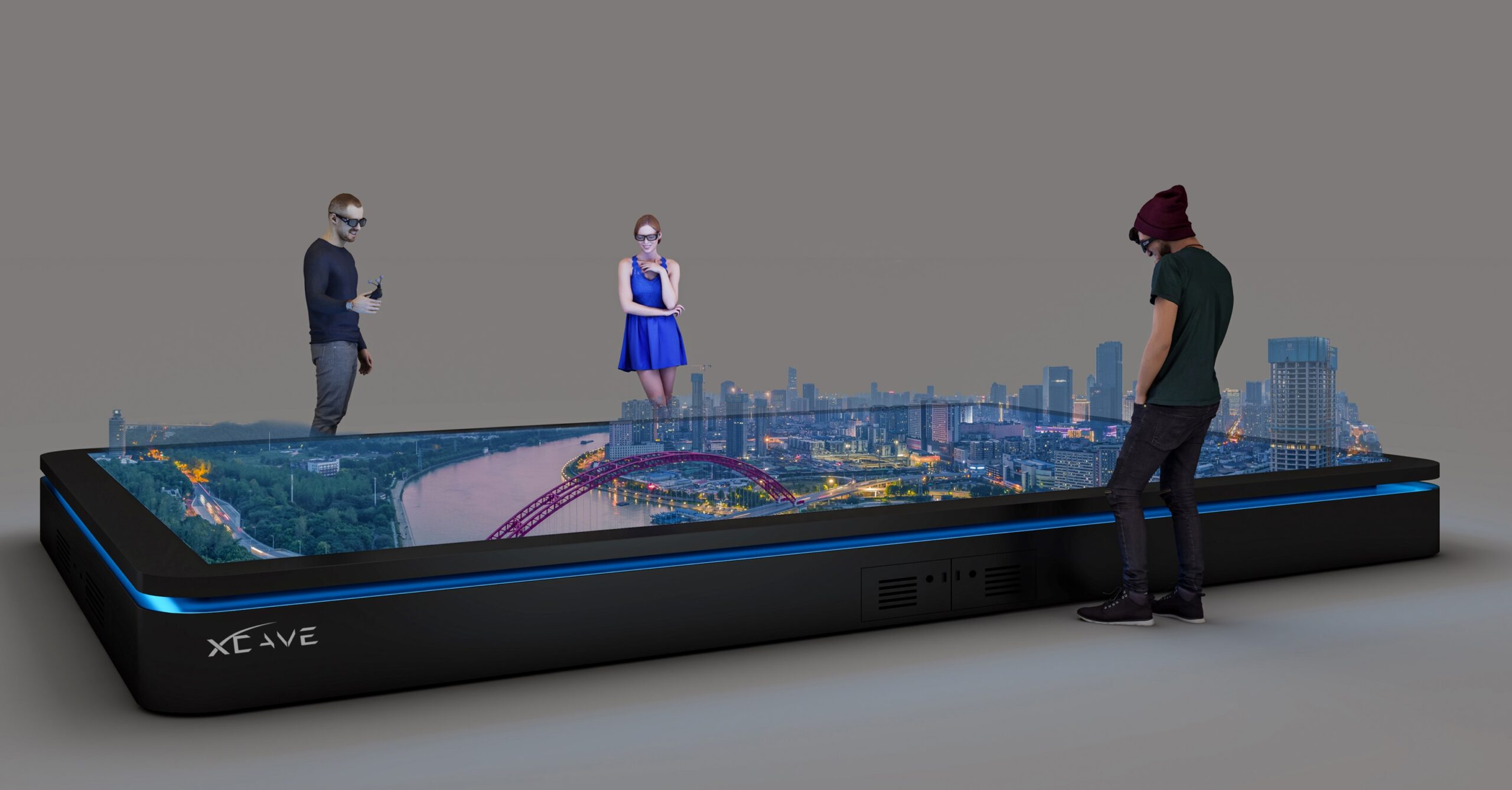 xCAVE: 3D Multiviews Display for Complete Immersion - Le Blog de Laval ...